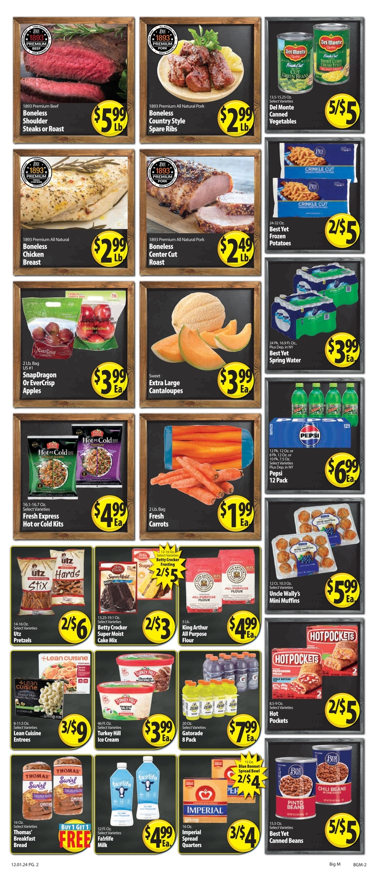 Print Weekly Specials | Big M Supermarkets | Seneca Knolls Big M ...